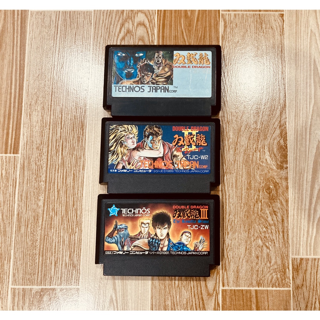 Famicom 4-button game tape - Combo Double Dragon 123 | Shopee Malaysia