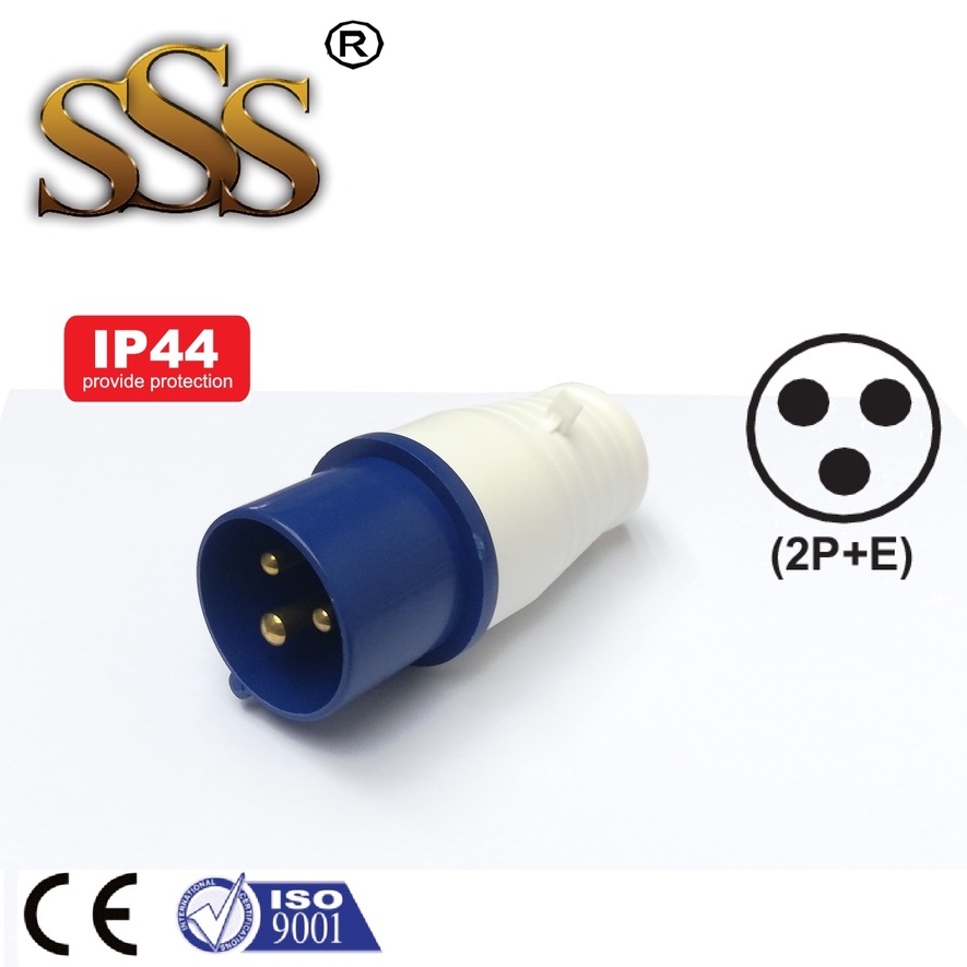 SSS 16A 3pin Industrial Plug & Socket male/female | Shopee Malaysia