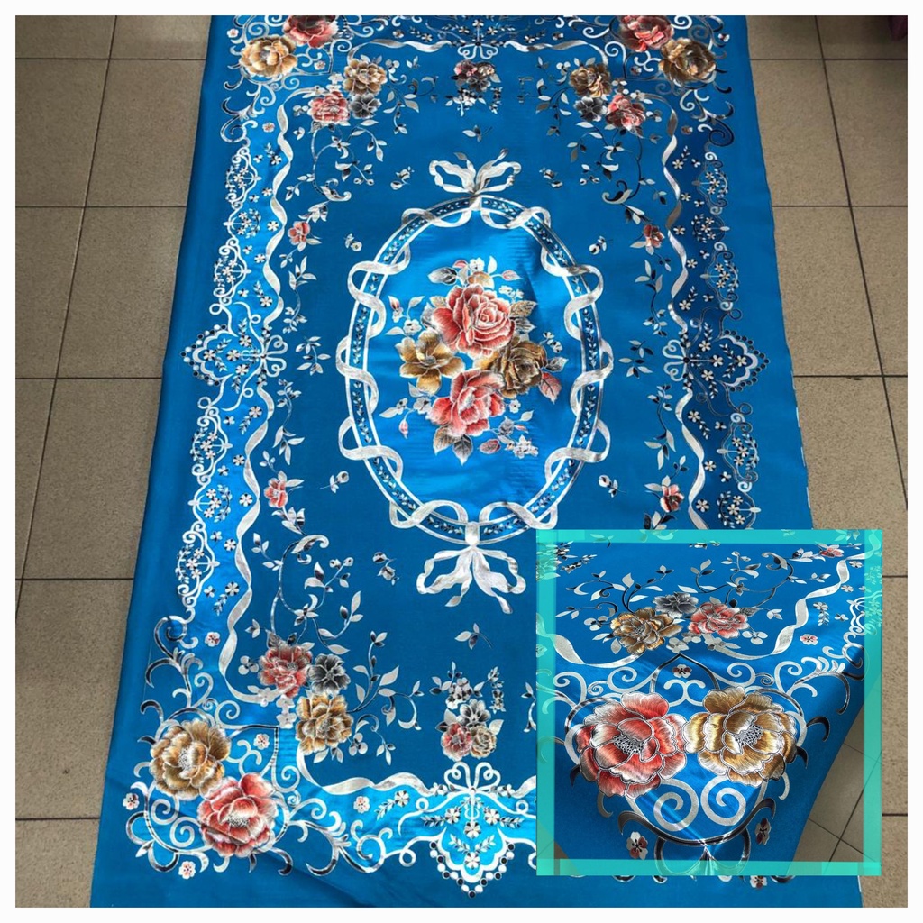 Lapik Meja Coffee / Table Cloth Korea Royal Gold / Ready stock !! / New ...