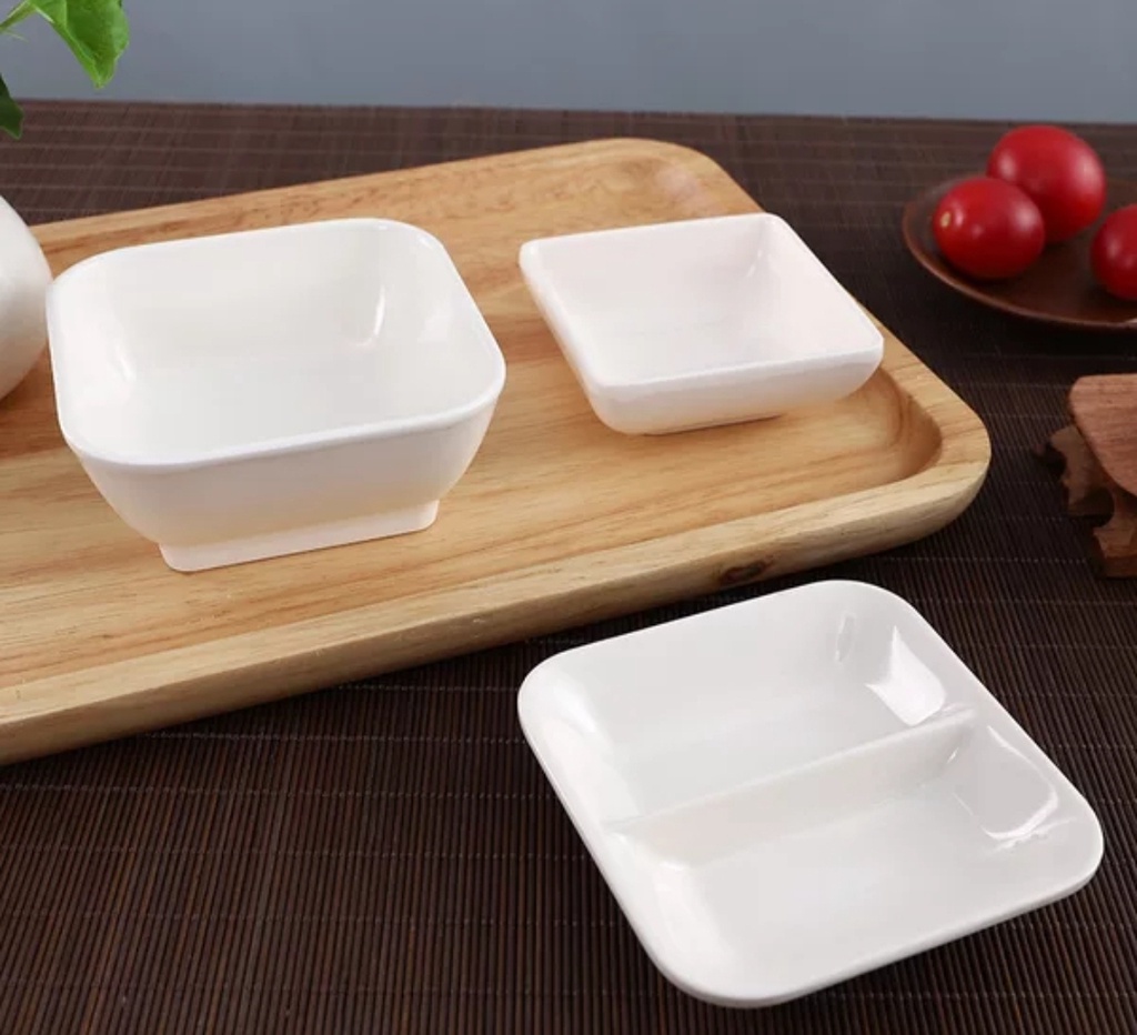 Ceramic Sauce Plate Soy Sauce Piring Sos Restaurant Dip Bowl Dish Tray ...
