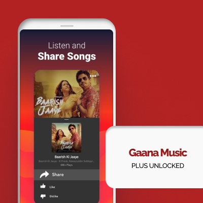 Gaana Music - Android App (Plus Unlocked) | Shopee Malaysia