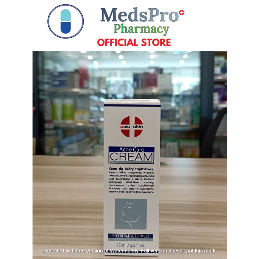 BETA-SKIN ACNE CARE CREAM 75ML (E/D : 04/25) | Shopee Malaysia