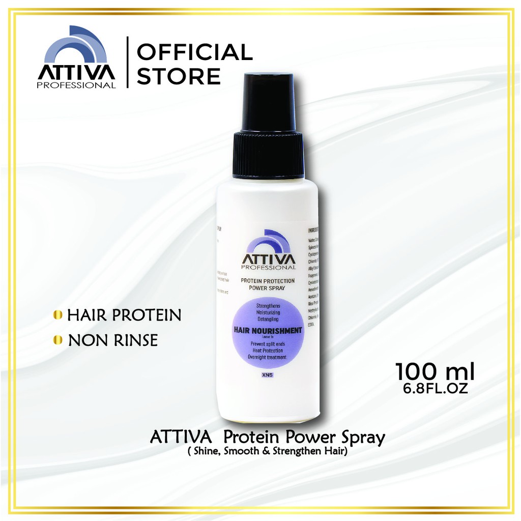 ATTIVA Protein Power Spray Leave In Treatment Protein Rambut , Tidak ...