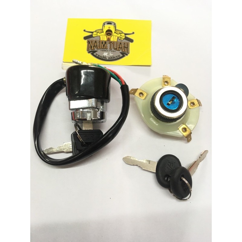 Vespa Classic Ignition Key On/Off (PX/Super/Sprint/VBB) | Shopee Malaysia