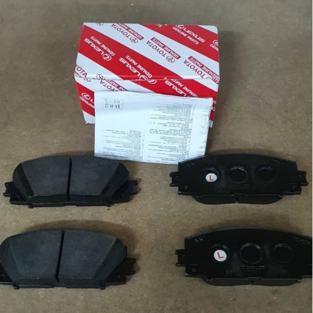 TOYOTA VELLFIRE 2.5/3.5 2015-2020 FRONT BRAKE PAD | Shopee Malaysia