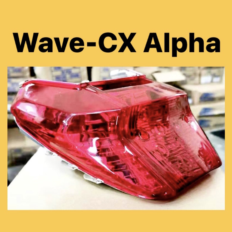HONDA W-CX WAVE-CX TAIL LAMP (VISS) // WAVE110 CX WAVE CX ALPHA ...