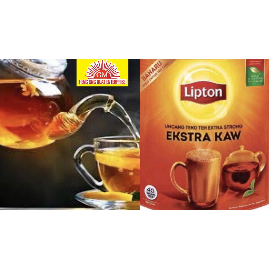 Lipton Tea Extra Kaw 20 Uncang / 40 Uncang / 80 Uncang | Shopee Malaysia