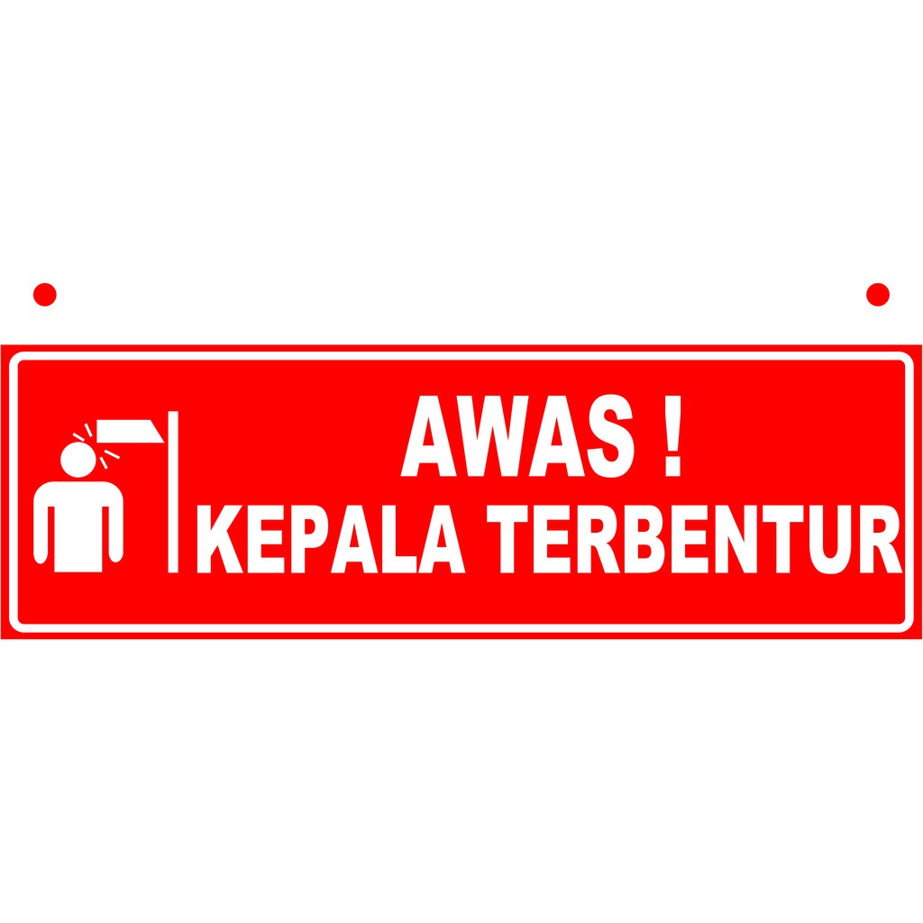 Beware STICKER BENDED HEAD 25x8 cm | Shopee Malaysia