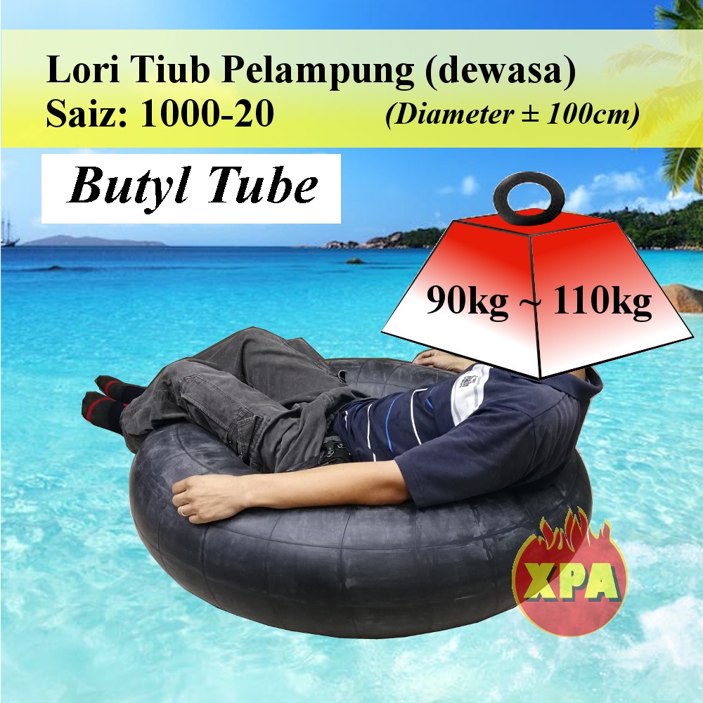 Adults swim ring big - Pelampung dewasa mandi sungai tiub lori besar ...