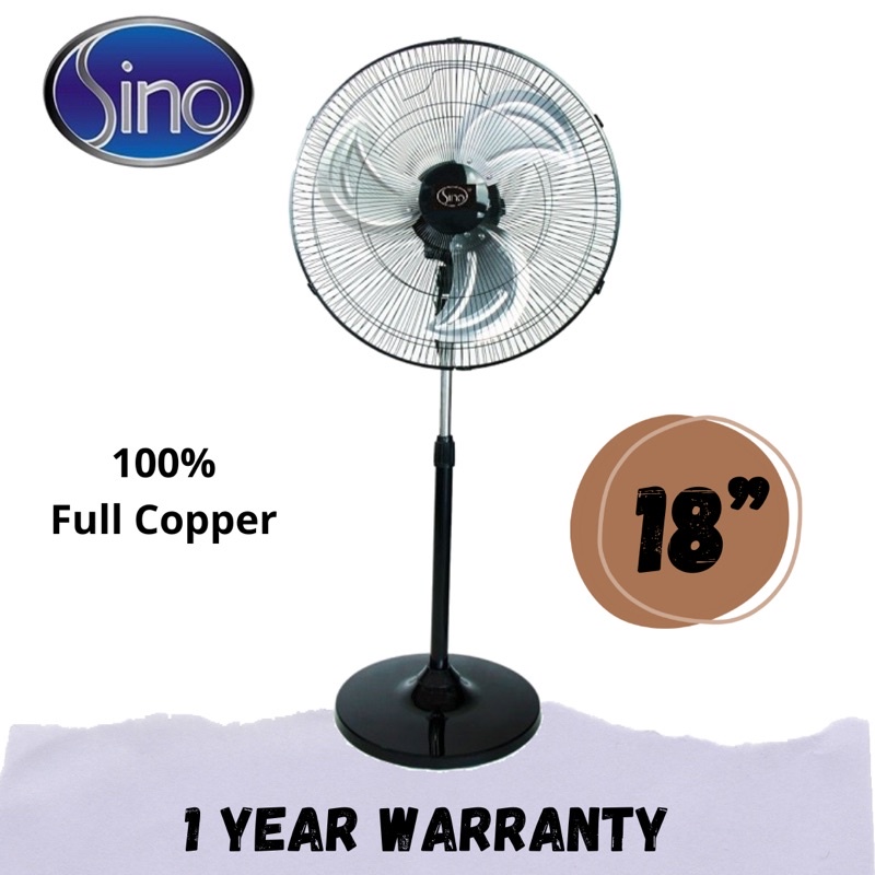 iSONIC INDUSTRIAL STAND FAN 18”/20” | KIPAS ANGIN BESI HEAVY DUTY ...
