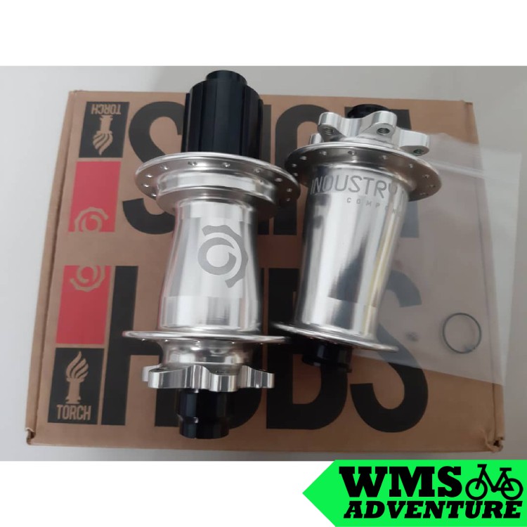 INDUSTRY NINE TORCH CLASSIC MTB HUB SET 32H BOOST, FRONT 15x110mm, REAR ...
