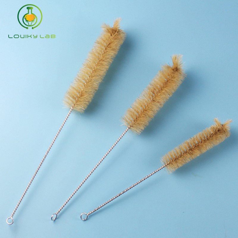5Pcs Test Tube Brush Pigskin/Sheepskin Lab Tube Bottle Wash Cleaning ...