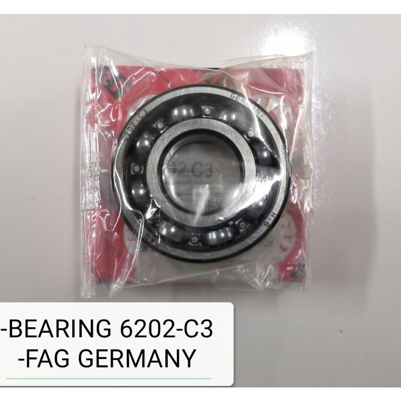 BEARING 6202 -C3 ( FAG GERMANY ) | Shopee Malaysia
