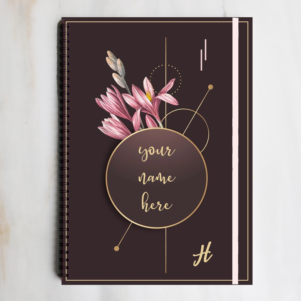 [CUSTOM] Notebook A4/A5 Spiral Ruled Notebook Blocknote Seminar Event ...