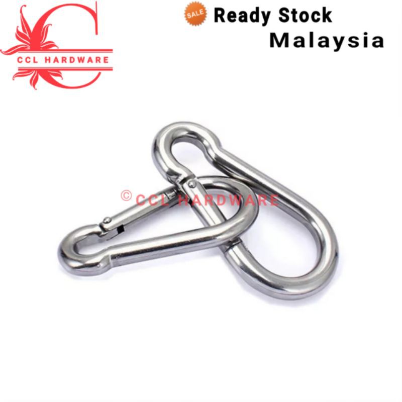 Stainless Steel 304 Spring Snap Hook /Fitness Lock/ Gym Cable Handle ...