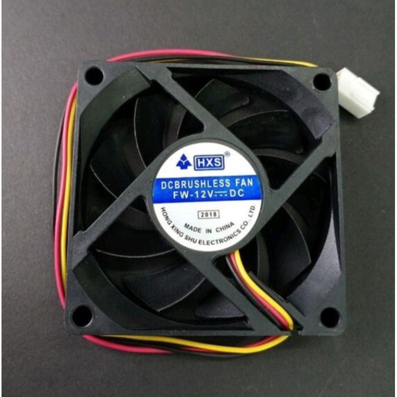 Hxs Dc Brushless Fan 12V 6cm | Shopee Malaysia