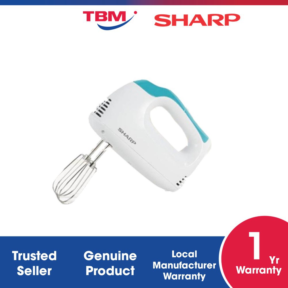 Sharp EMH55WH Hand Mixer with Turbo Function (5 Speeds) | Shopee Malaysia