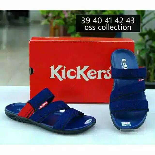 Kickers Sandals For Men (KICK-B3 Blue) | Shopee Malaysia