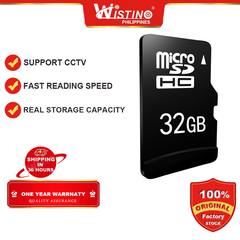 Wistino CCTV Micro SD Card for Smart Cameras for Local Video Storage ...