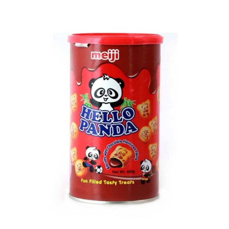 Meiji Hello Panda Chocolate Tin 450g | Shopee Malaysia