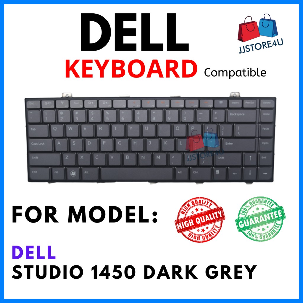 Dell STUDIO 1450 DARK GREY Laptop Keyboard (DL12) | Shopee Malaysia