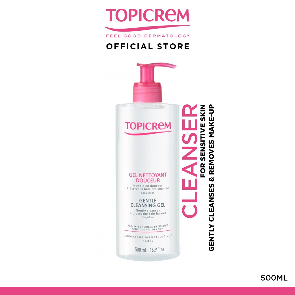 TOPICREM Gentle Cleansing Gel (500ml) (July 2024) | Shopee Malaysia