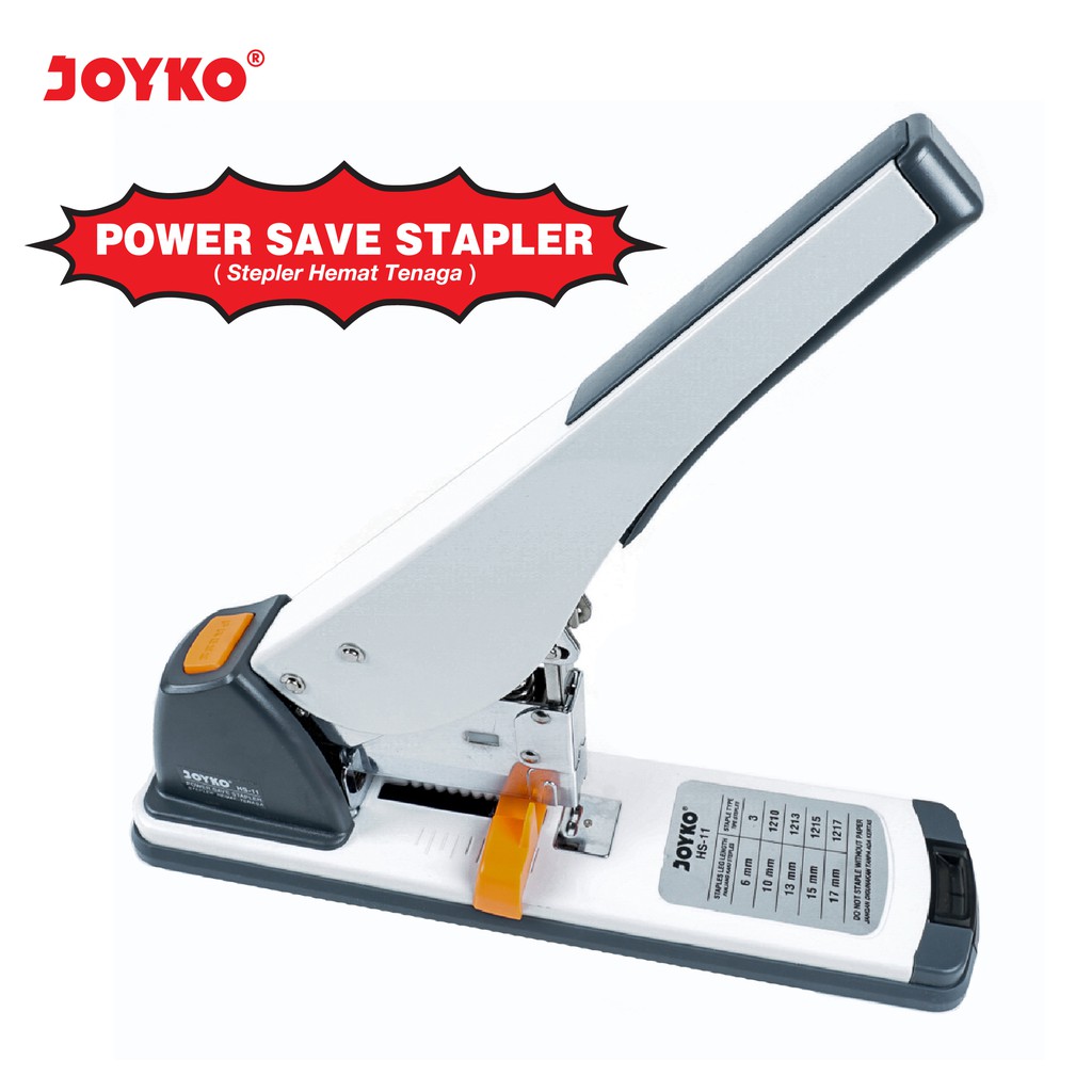 Heavy Duty Stapler Stepler Heavy Duty Joyko HS-11 Power Save | Shopee ...