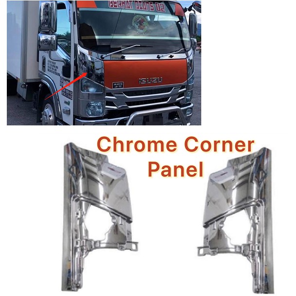 ISUZU NQR175 NPR150 NMR130 NLR130 PRO LORRY TRUCK PIPI CHROME ISUZU ...