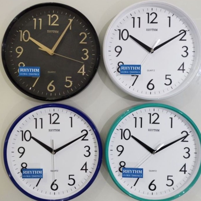 100%ORIGINAL Jam Dinding RHYTHM Wall Clock CMG716 | Shopee Malaysia