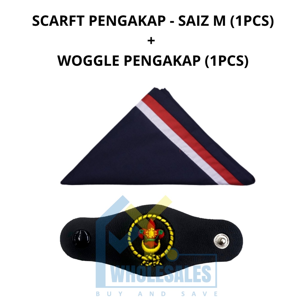 UNIFORM KADET PENGAKAP SCOUT DENGAN LENCANA ( LENGAN PANJANG ) - PK302 ...