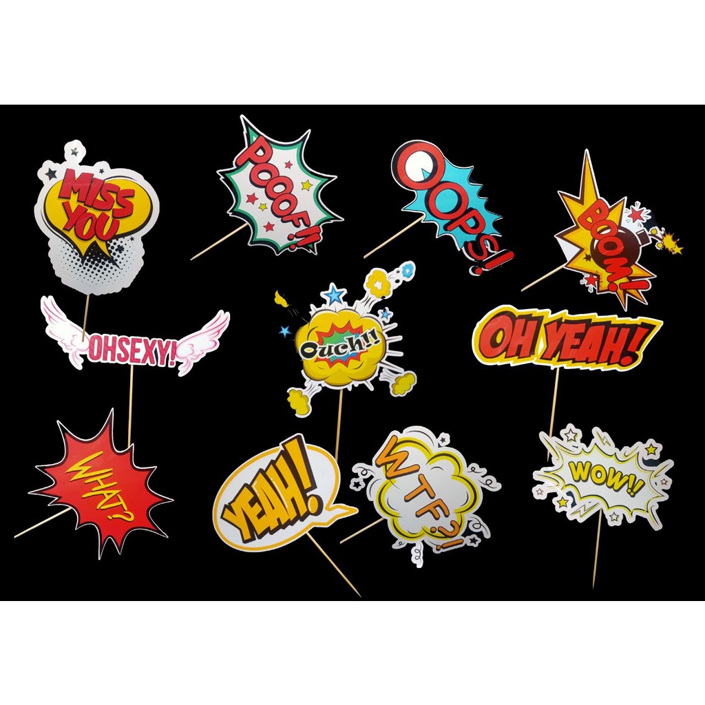 Party Special Design DIY Photo Booth Stick Props Kit Decoration Wedding ...