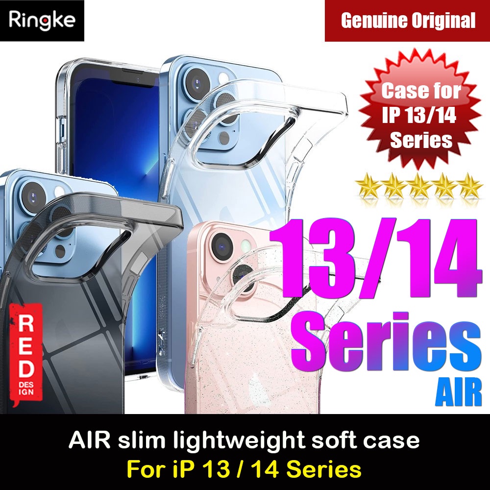 Ringke Air Soft TPU Protection Transparent Case for IP Phone 13 14 Plus ...
