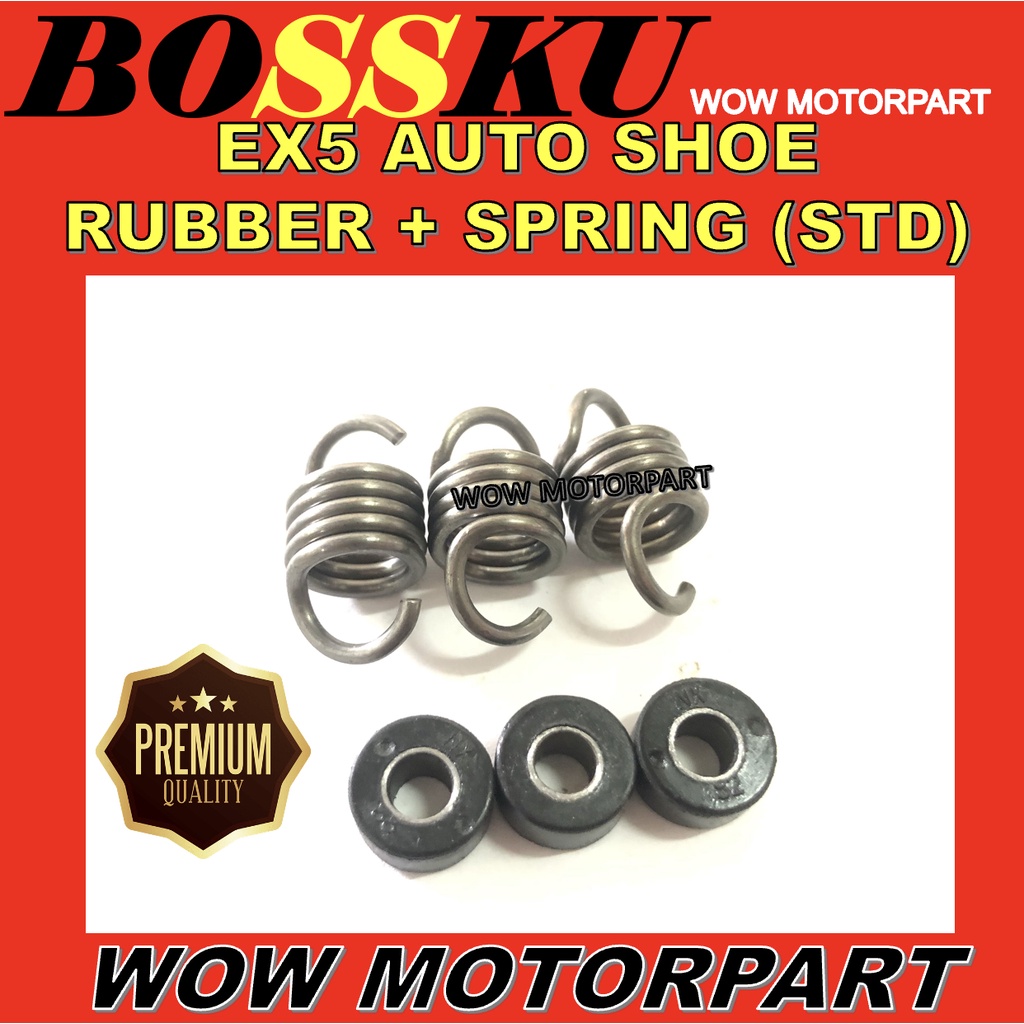 EX5 CLUTCH AUTO BUSH WITH SPRING STD WAVE 100 AUTO SHOE BUSH WITH ...