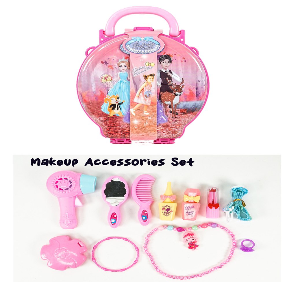 3-In-1 Frozen Makeup Dressing Table Toy Set Girls Princess Make up ...