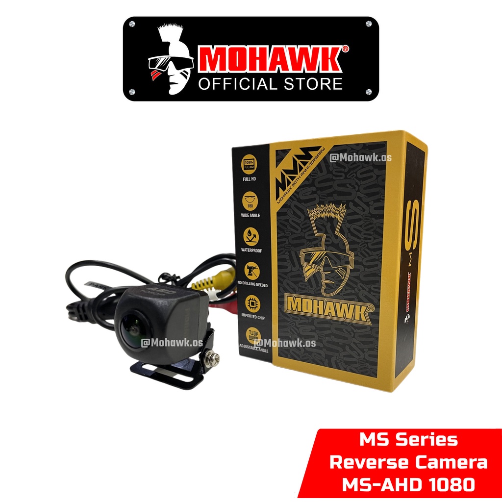 Mohawk MS Series AHD Reverse Camera MS-AHD 1080 Full HD CCD Rear View ...
