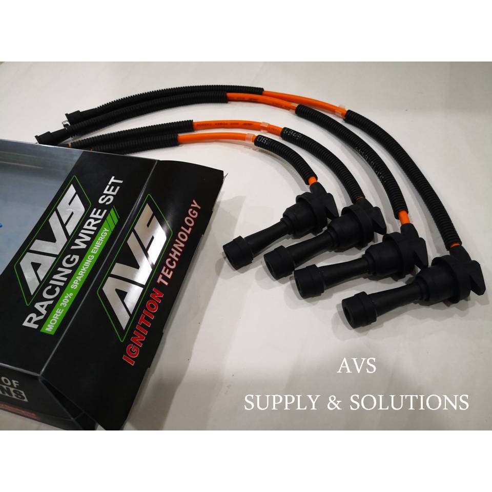 (ORIGINAL) AVS High Power Carbon Wire Performance Plug Cable FOR EVO 1 ...