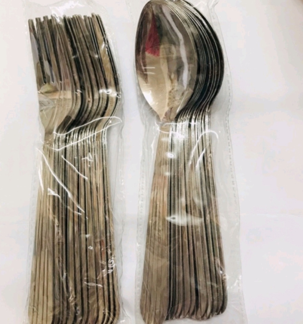 Sudu Garfu Tebal Fork Table Spoon Dessert High Quality Stainless Steel ...