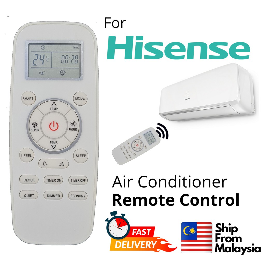 Hisense Aircond Remote Control DG11L1-03 DG11L1-01 | Shopee Malaysia