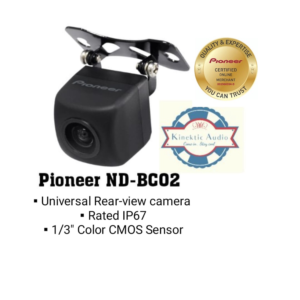 Pioneer ND-BC02 - Universal Rear-View Camera for your car | Shopee Malaysia