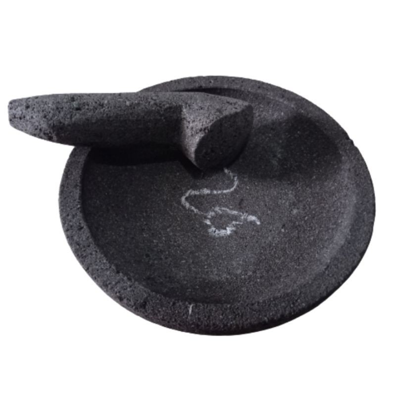 Original Stone Mortar And Pestle Size 20cm - Kitchen Tool, Smoothing ...
