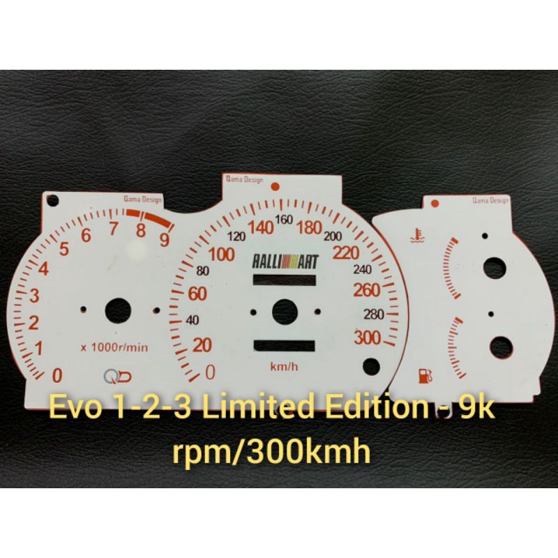 Mitsubishi lancer Evo 1-2-3 custom meter panel - papan meter | Shopee ...