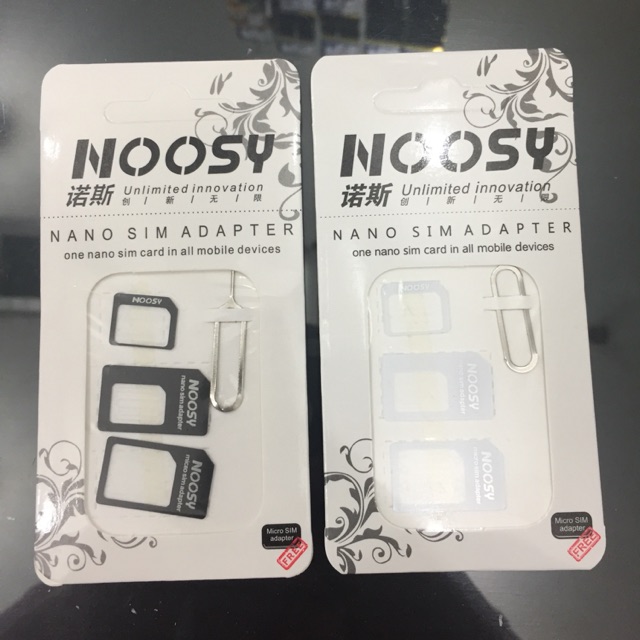 Noosy 3 in 1 micro Nano SIM card Adapter | Shopee Malaysia