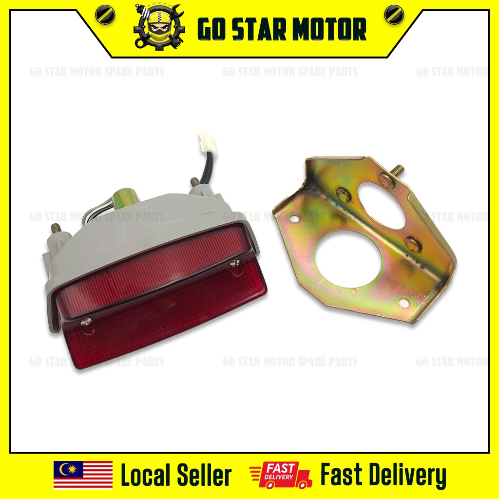 SUZUKI TXR150 TXR GAMA GAMMA TAIL LAMP ASSY / LAMPU BELAKANG SET WITH BRACKET SET | Shopee Malaysia