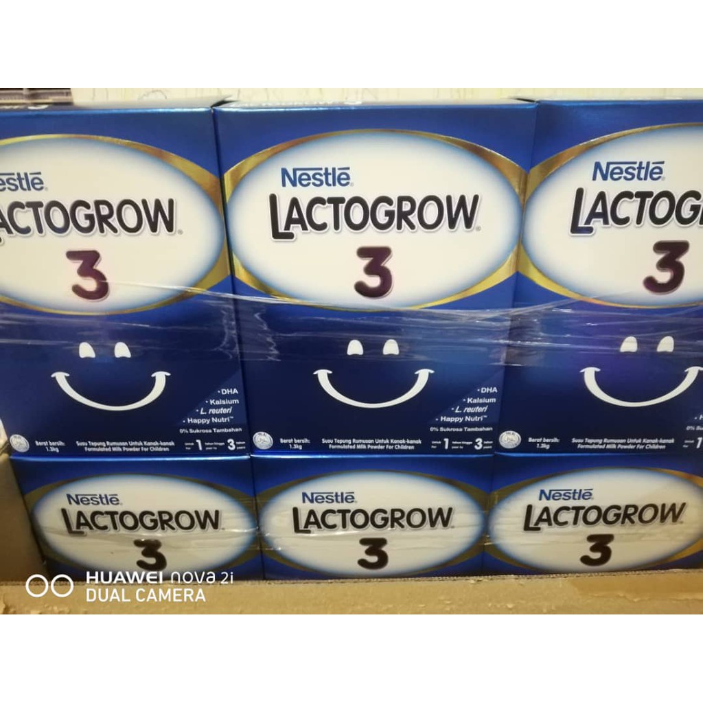 New Nestle Lactogrow 3 Milk Powder (1.3kg) | Shopee Malaysia