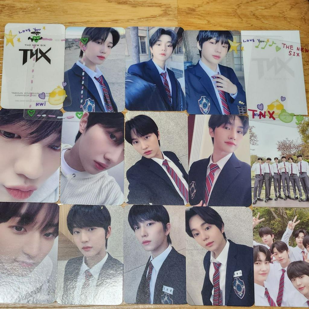 TNX Photocard PHOTOPACK SET THE 1ST ANNIVERSARY COLLABO CAFE Soundwave 