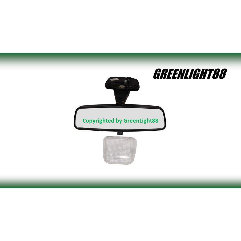 PERODUA KELISA / KENARI INTERIOR ROOM MIRROR WITH LAMP | Shopee Malaysia