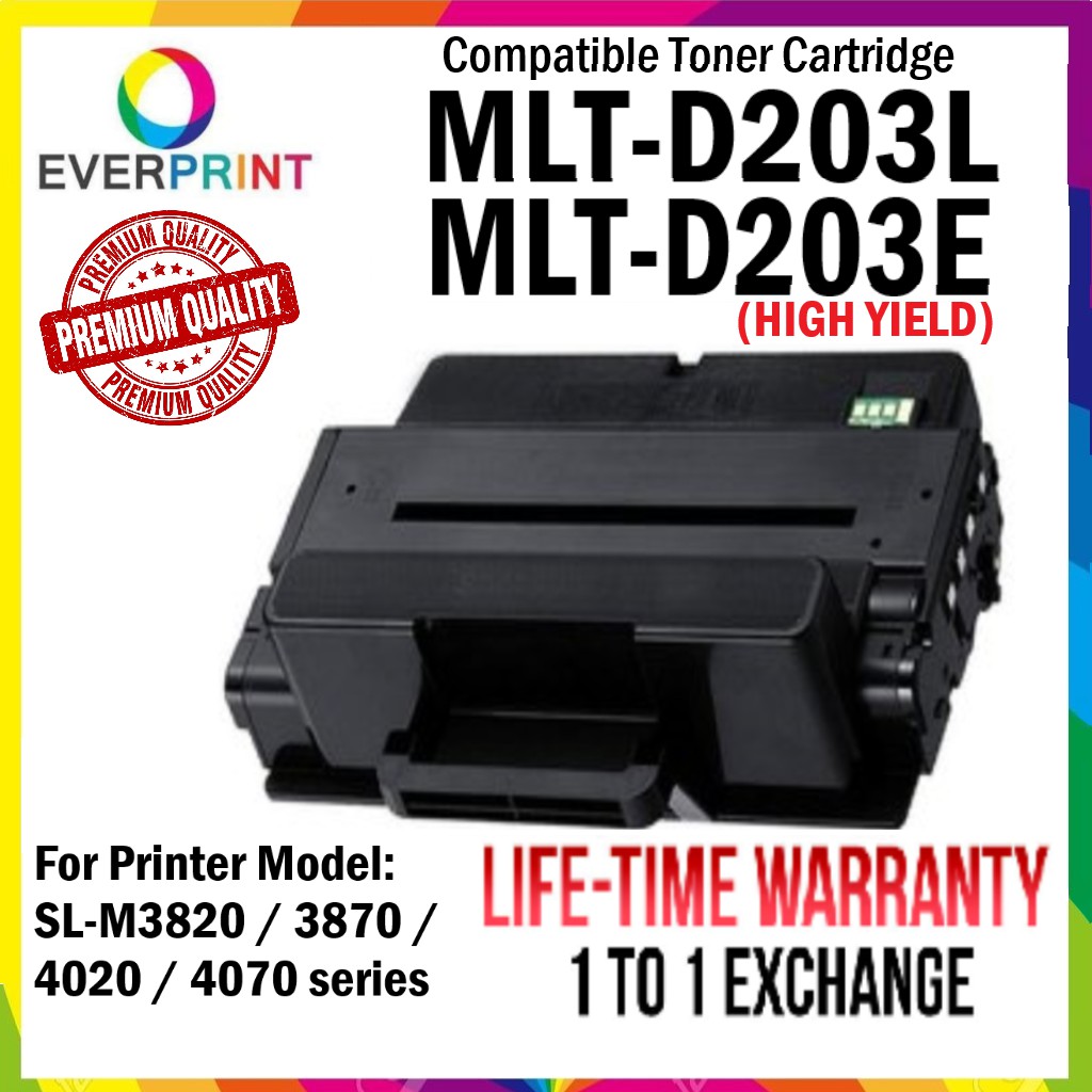 Samsung MLT-D203L MLTD203L MLT-D203E MLTD203E Compatible Toner ...