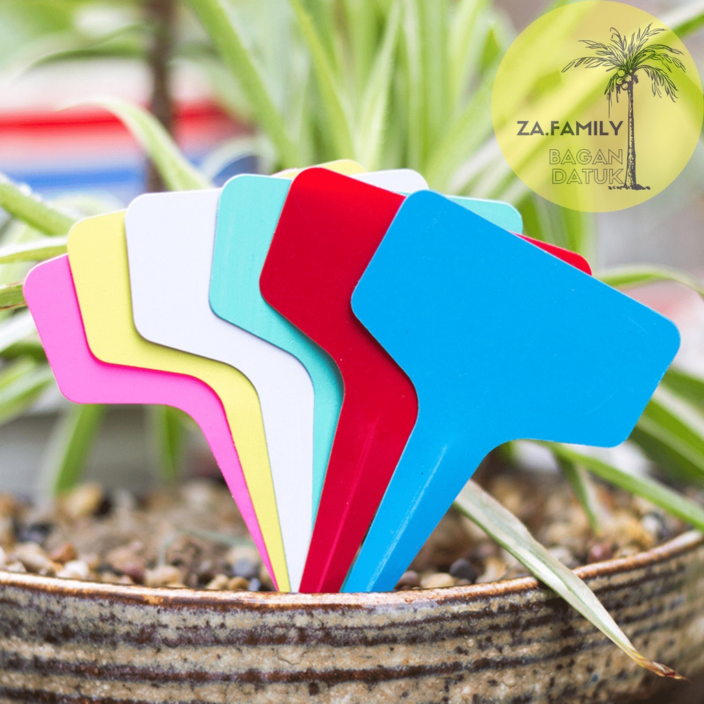 T-type Plant LABEL Garden Plastic Hanging TAG | Nursery Waterproof tags ...