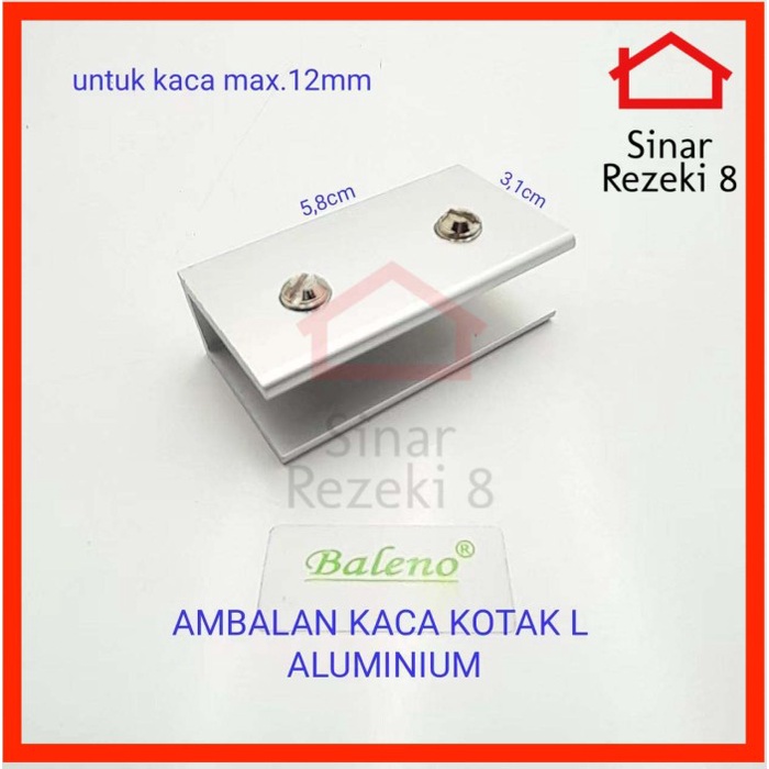 L AL Square Clamp Glass Stand Shelf Clamp Glass Stand | Shopee Malaysia