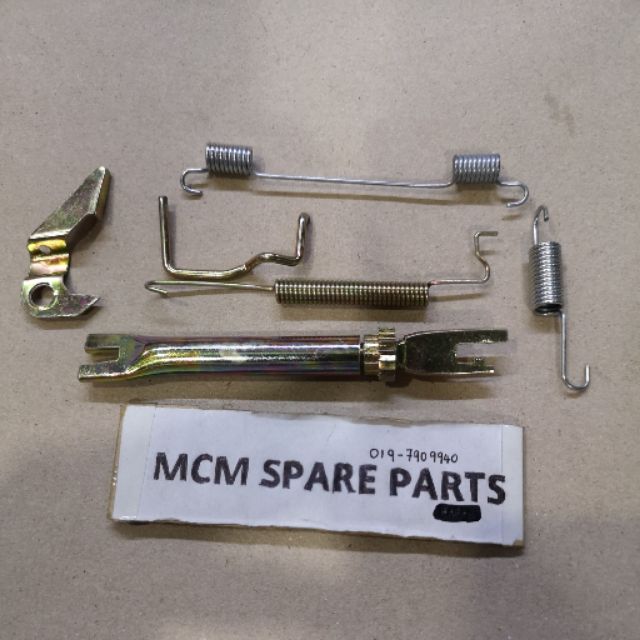 Brake shoe kit set rear proton Blm, flx | Shopee Malaysia